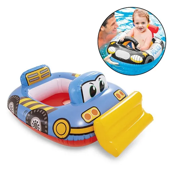 Intex Inflatable Swim Pool Construction Truck Shaped Float (59586 ...
