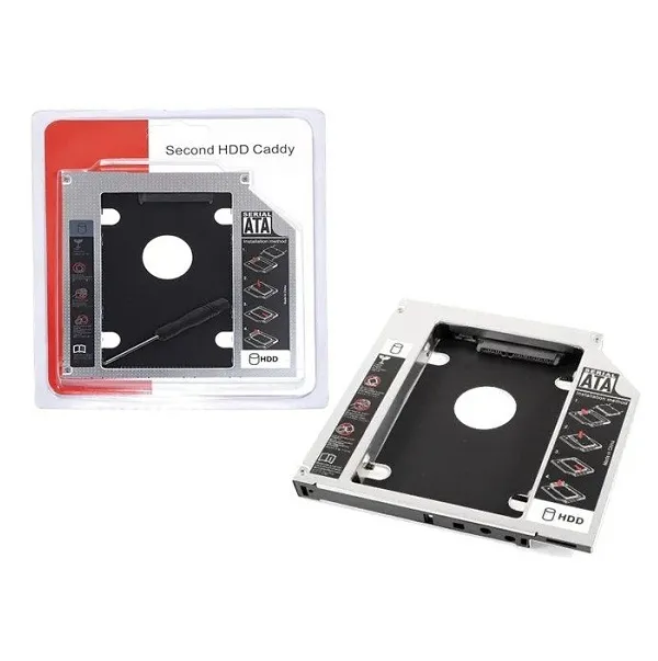 SATA Hard Drive Caddy 12.7mm 9.5mm 9.0mm Universal For CD/DVD-ROM ...
