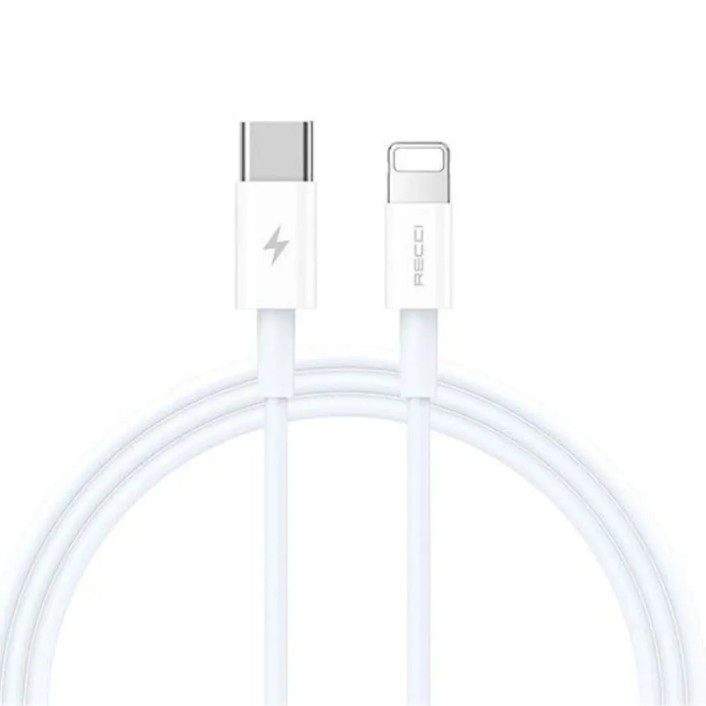 Recci RS06CL PD 30w Type-C to Lightning Cable 1m | Zulacart